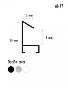 Marcos de aluminio - Personalización profesional en Moldiber