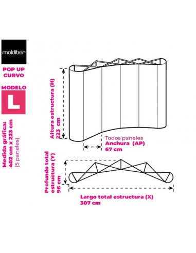 POPA UP UP UP UP A UP | Expositor de publicidade dobrável