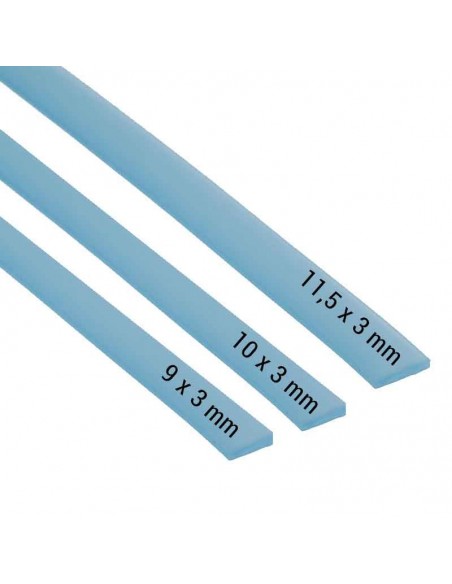 Tira de silicona tipo KEDER | Para textiles de Cajas de Luz ♻️