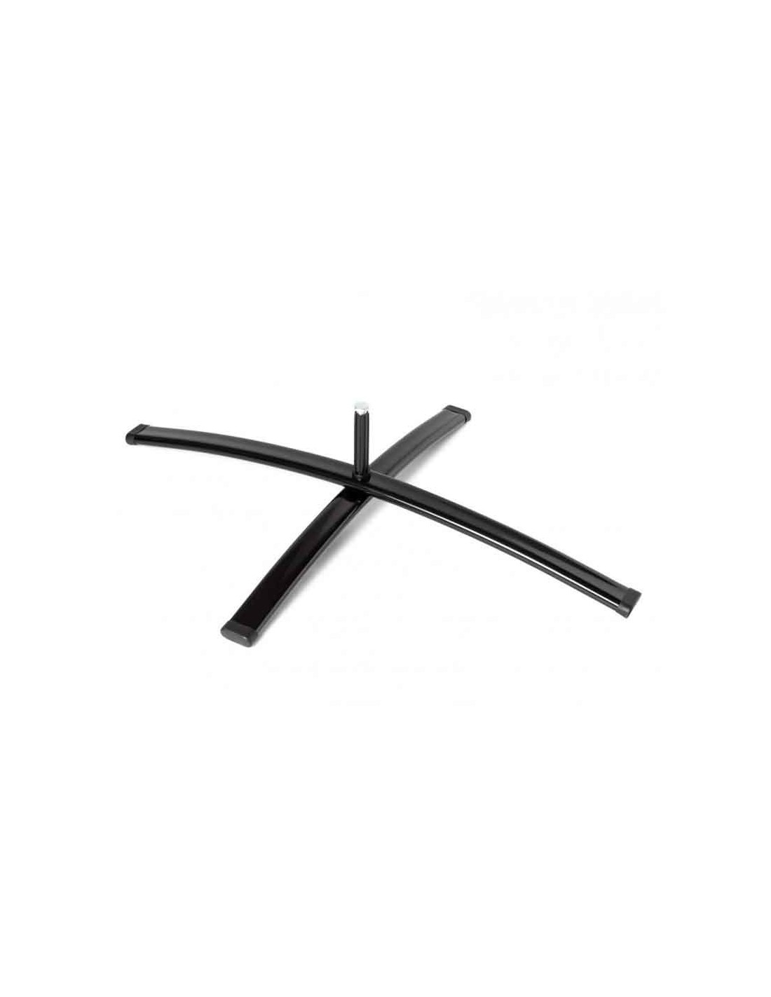 Base de banner publicitário |Modelo espalhador de perna preto