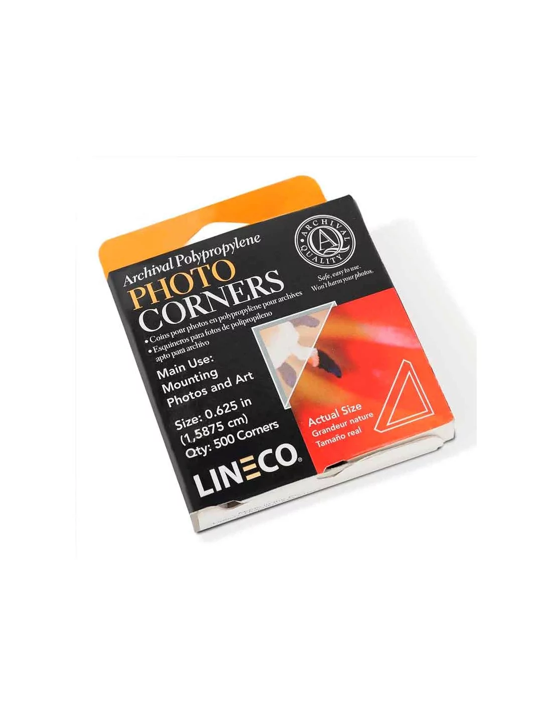 Esquinas Lineco de montaje enmarcado de polipropileno 16 mm