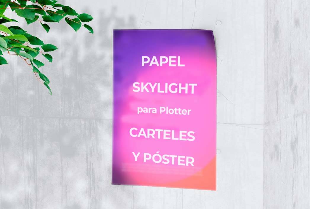 PAPEL PÓSTER PARA IMPRESION DIGITAL | 150 gr. | BOBINA 100 metros